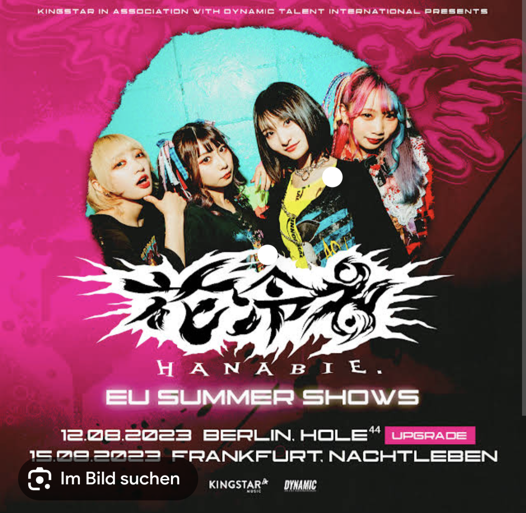 Extreme Harajuku-Core from Japan: HANABIE live in Germany in August 2023! – Music-Rebels.Com